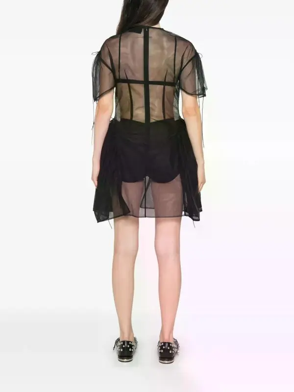 Simone Rocha Puff-sleeve Mini Dress