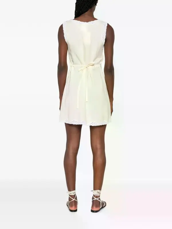 Posse Tabitha Lace-trim Mini Dress
