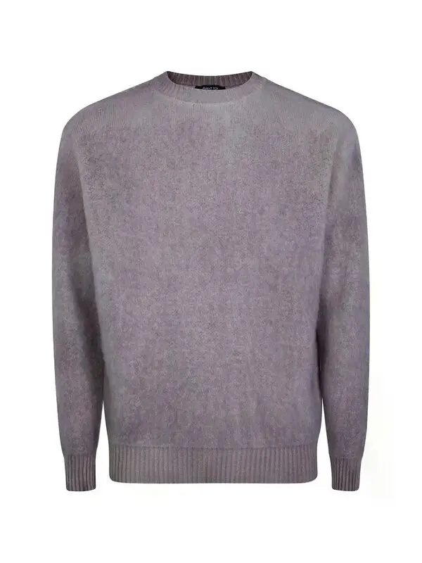 Avant Toi Fine-knit Crew-neck Sweater