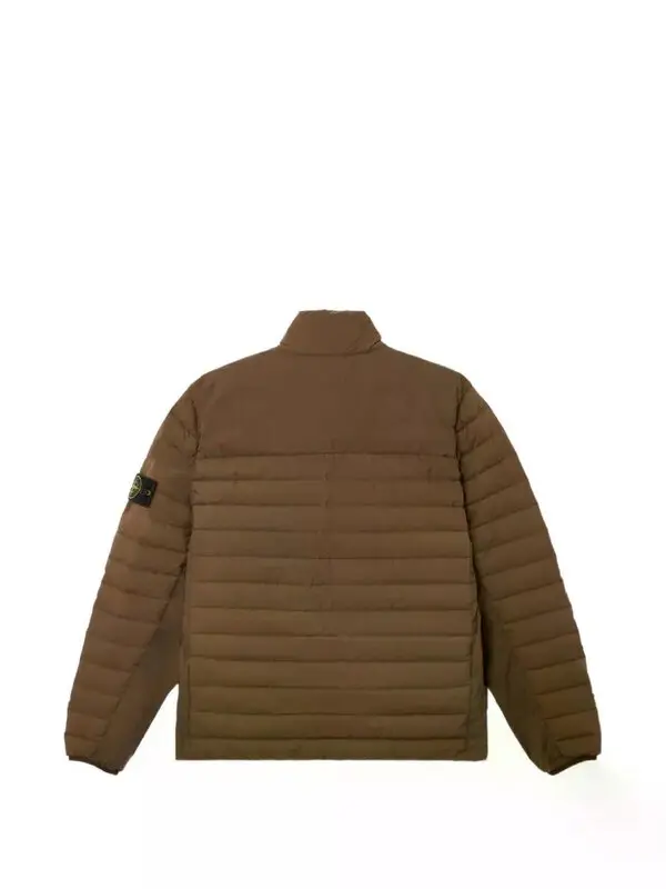 Stone Island Logo-patch Quilted Jacket