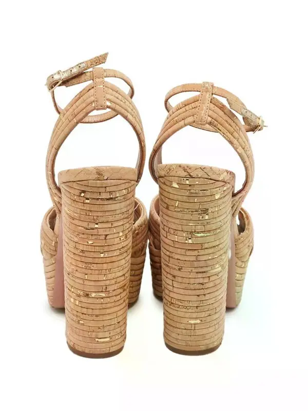 AQUAZZURA Sundance Platform Sandals