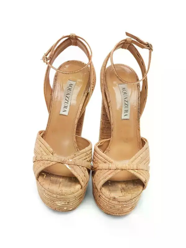 AQUAZZURA Sundance Platform Sandals
