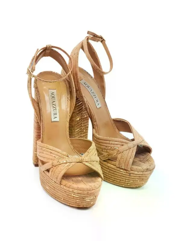 AQUAZZURA Sundance Platform Sandals