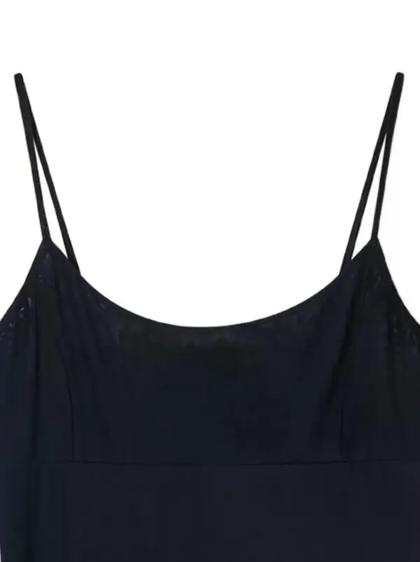 Emporio Armani Spaghetti Strap Maxi Dress