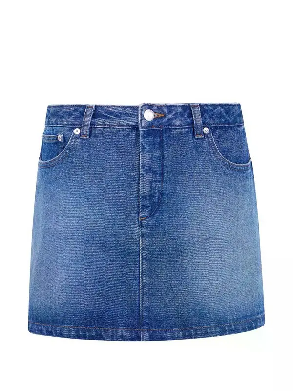 A.p.c. A-line Denim Skirt