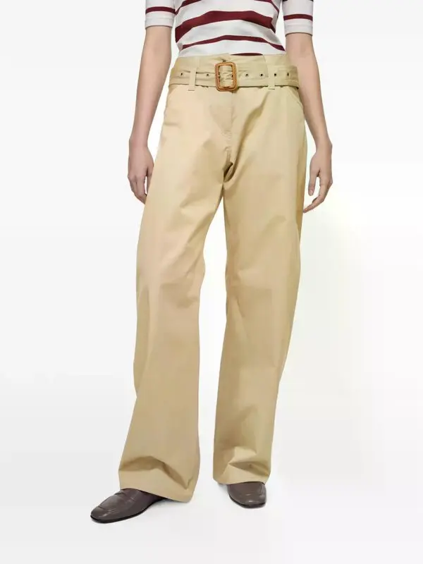 Acne Studios Twill Trousers With Belt
