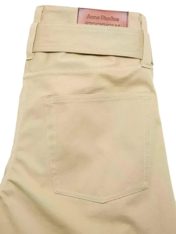 Acne Studios Twill Trousers With Belt