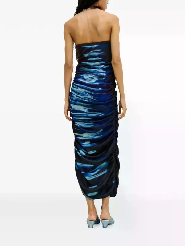 Ph5 Nile Lake-print Long Skirt