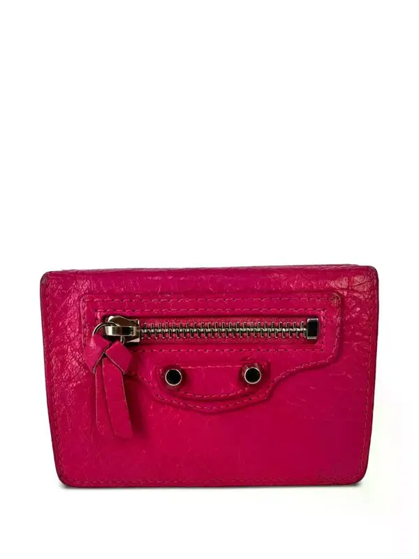 Balenciaga 2020s Neo Classic City Wallet - Pink