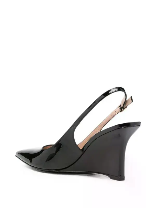 STUART WEITZMAN Wedge-heel Slingback Pumps