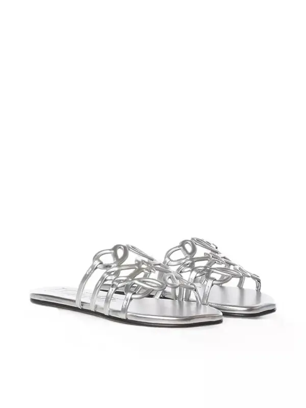 Loewe Petal Anagram Sandals