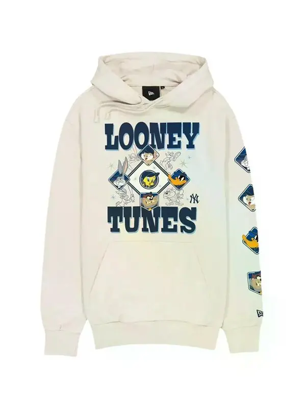 New Era New York Yankees Looney Tunes Hoodie - Neutrals