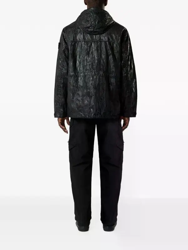 Stone Island Hooded Zip-up Jacket