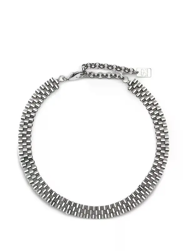 SHARRA PAGANO On Time Necklace - Silver