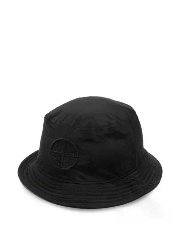 Stone Island Logo-patch Bucket Hat