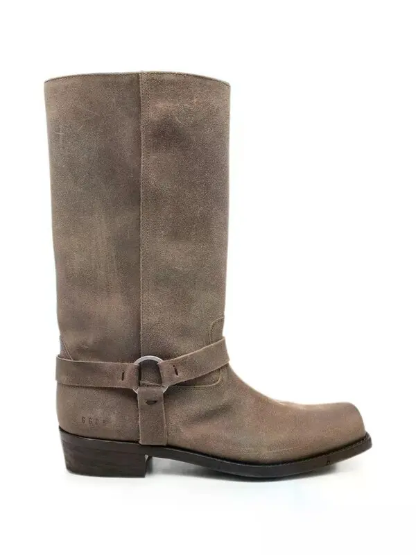 GOLDEN GOOSE Square-toe Biker Boots