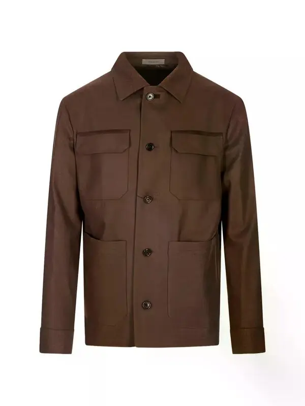 Corneliani Button-up Multi-pocket Jacket