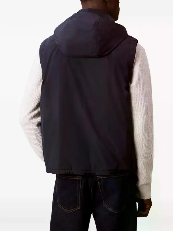 Calvin Klein Hooded Logo-print Gilet