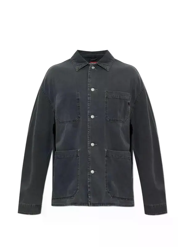 DIESEL® D-stack-u Patch-detail Jacket - Grey