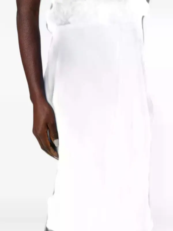 HANITA Crêpe Wide-leg Trousers