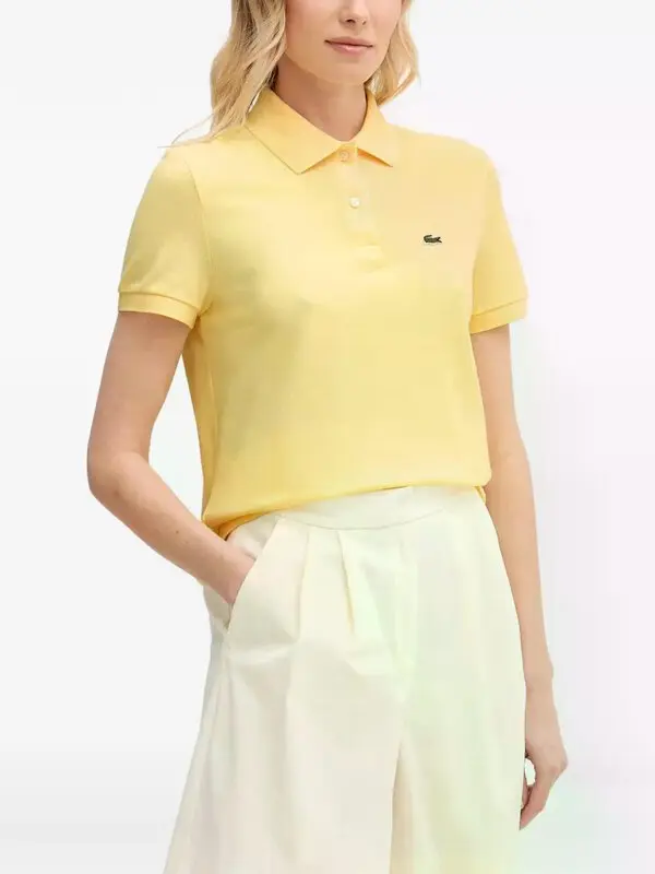 Lacoste Logo-patch Piqué Polo Shirt