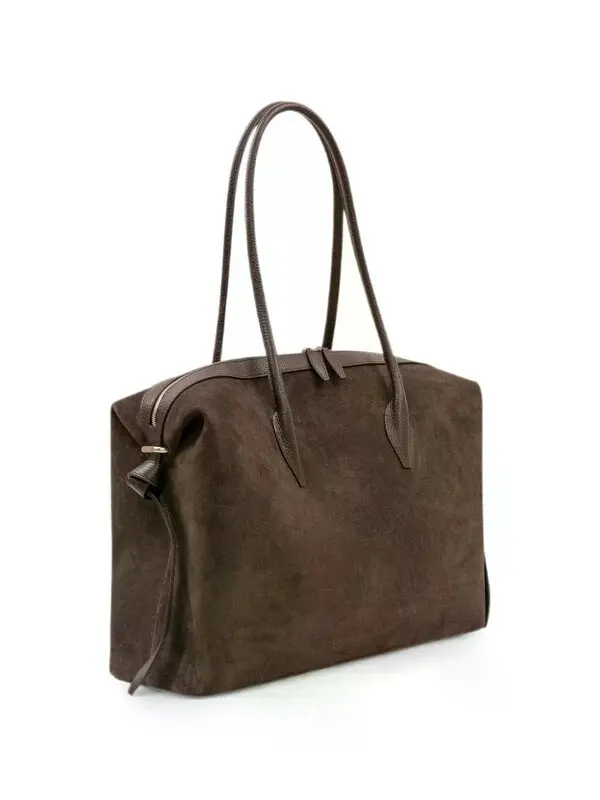 Yuzefi Large Brioche Suede Tote Bag