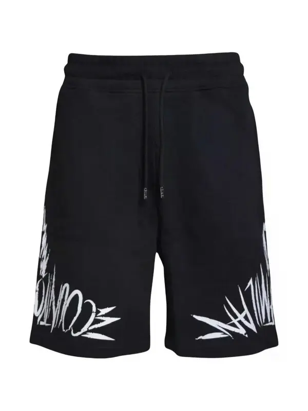 COUNTY OF MILAN Logo-print Drawstring Shorts