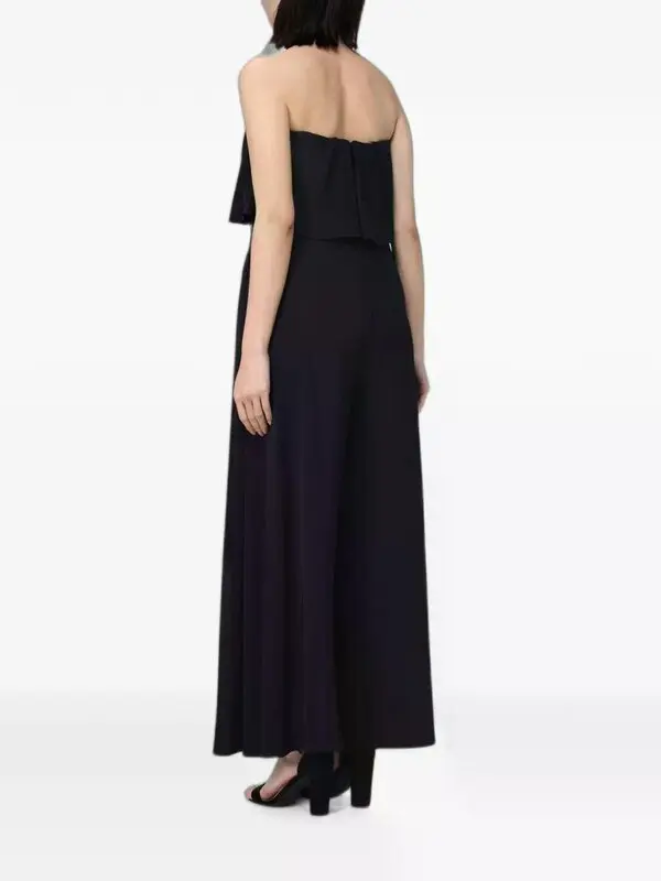 HANITA Strapless Ruffled Jumpsuit