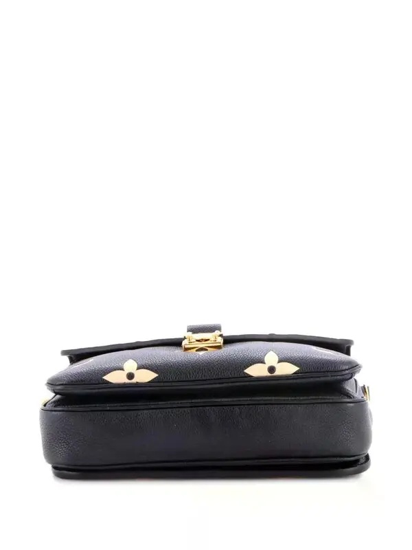 LOUIS VUITTON Monogram Empreinte Giant Pochette Métis Bag - Black