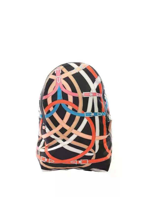 Hermès 2017 Silk And Barenia Cavalcadour Airsilk Backpack