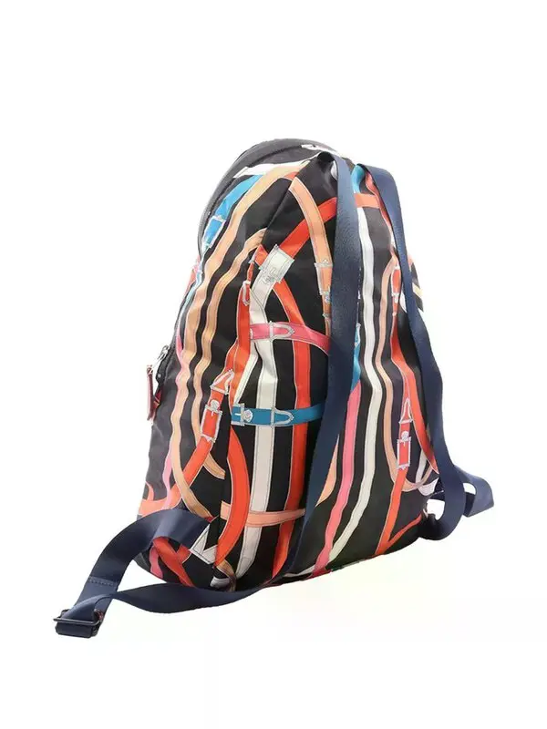 Hermès 2017 Silk And Barenia Cavalcadour Airsilk Backpack