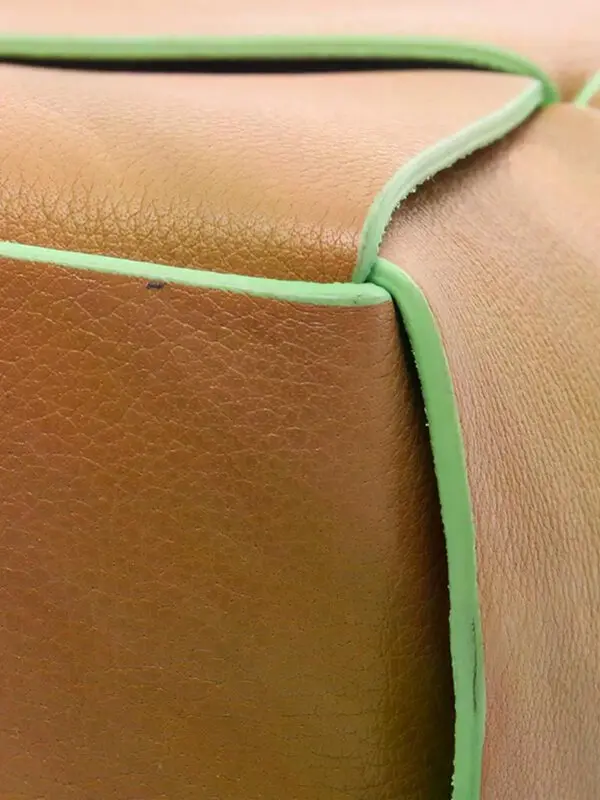 Bottega Veneta Small Lambskin Intrecciato Arco Tote Bag - Brown