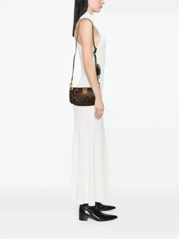 LOUIS VUITTON 2020 Monogram Multi Pochette Accessoires Satchel - Brown