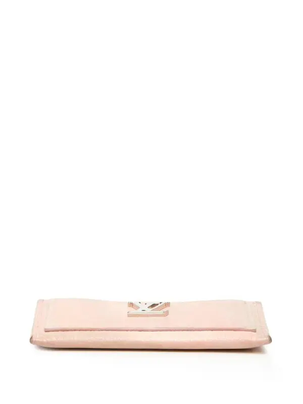 LOUIS VUITTON 2019 Calfskin Lockme Card Holder