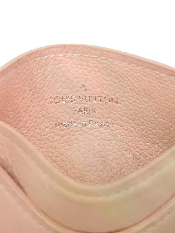 LOUIS VUITTON 2019 Calfskin Lockme Card Holder