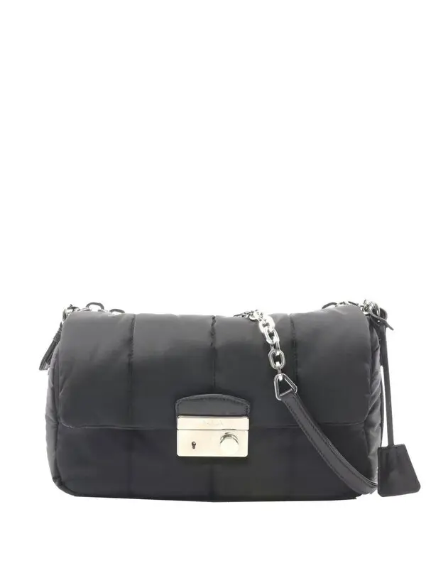 Prada 2010-2026 Tessuto Bomber Shoulder Bag