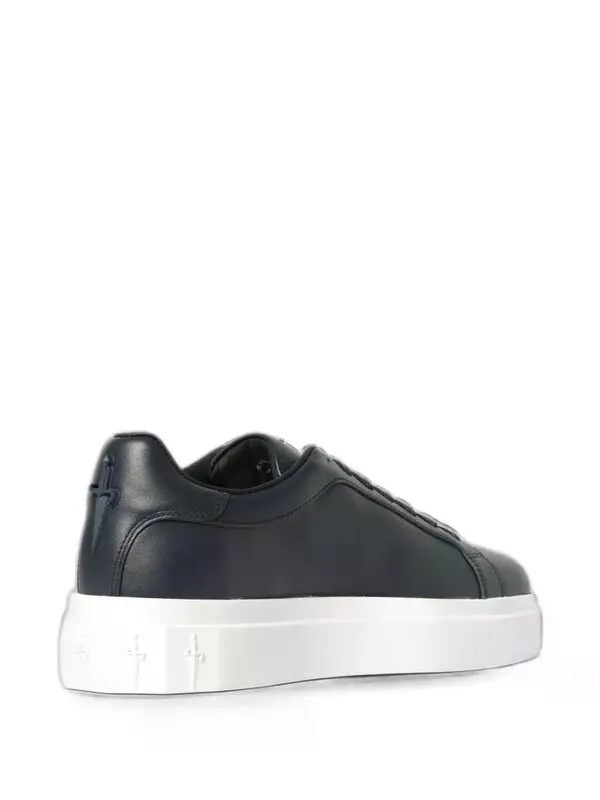 Paciotti Logo-detail Leather Sneakers