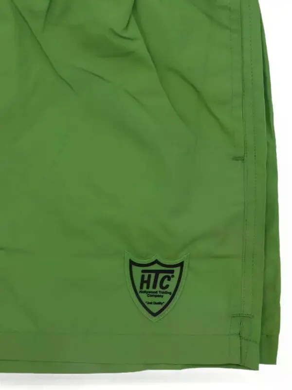 HTC LOS ANGELES Logo-patch Drawstring Swim Shorts