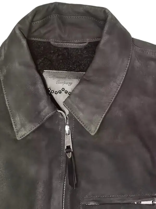 HTC LOS ANGELES Zip-up Suede Jacket