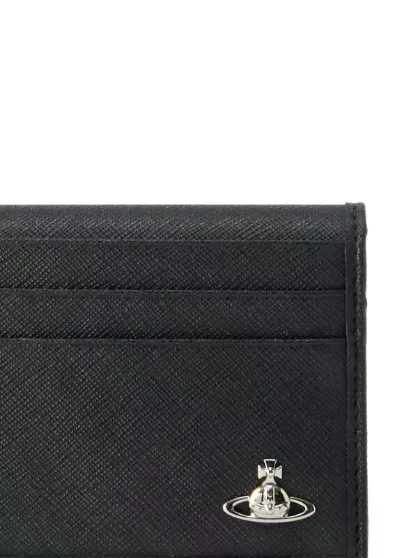 VIVIENNE WESTWOOD Orb Plaque Card Holder - Black