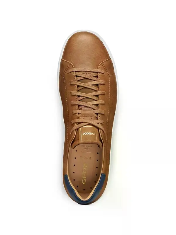 Geox Spherica Ecub-1 B Leather Sneakers