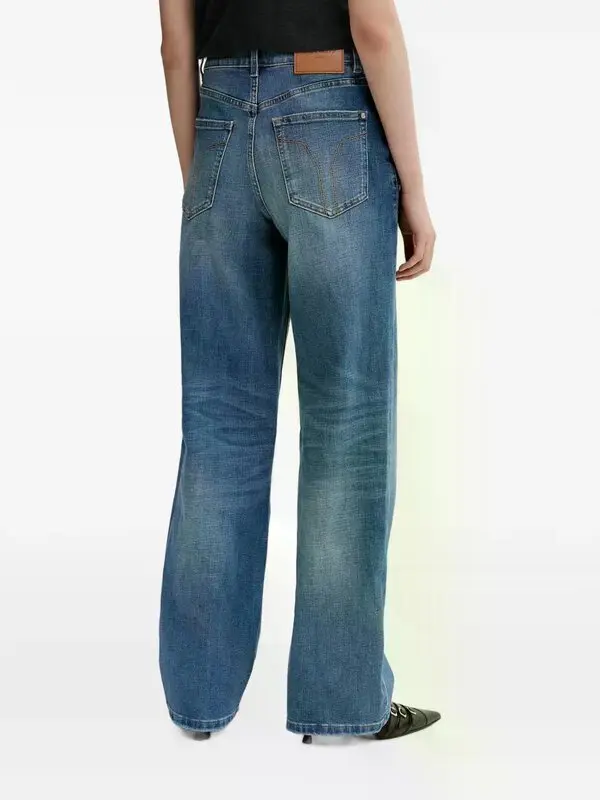 Miss Sixty Faded Straight-leg Jeans