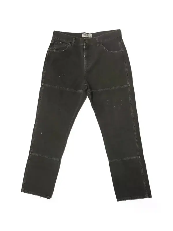 HTC LOS ANGELES Stonewashed Panelled Jeans