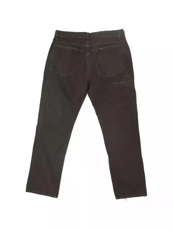 HTC LOS ANGELES Stonewashed Panelled Jeans