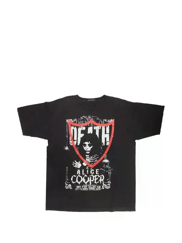 HTC LOS ANGELES Graphic-print T-shirt - Black