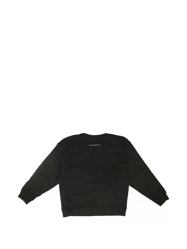 HTC LOS ANGELES Logo-print Crew-neck Sweater