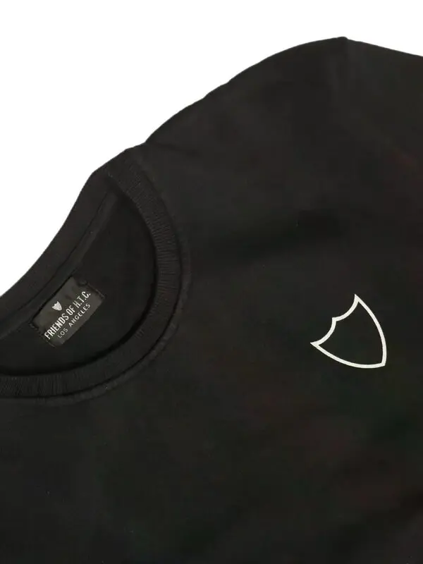 HTC LOS ANGELES Logo-print Crew-neck Sweater