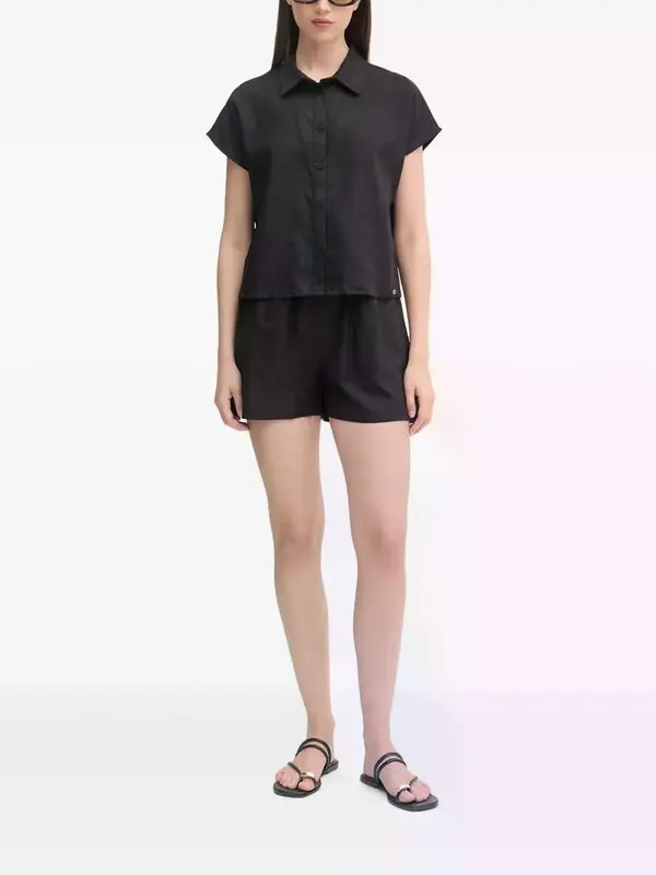 GAUDI Linen Drawstring Shorts