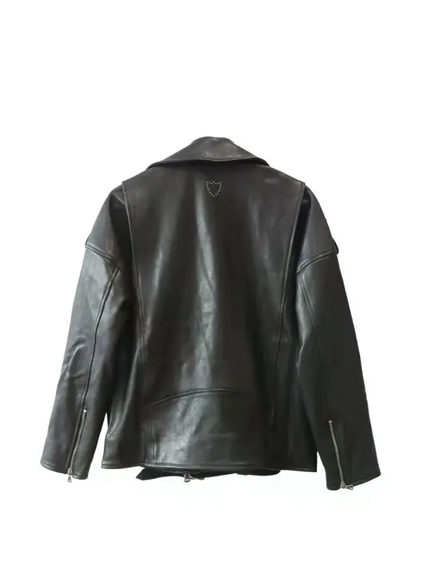 HTC LOS ANGELES Janis Belted Leather Jacket