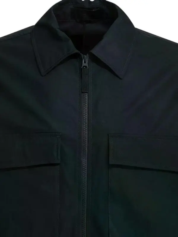 Stone Island Logo-patch Shirt Jacket